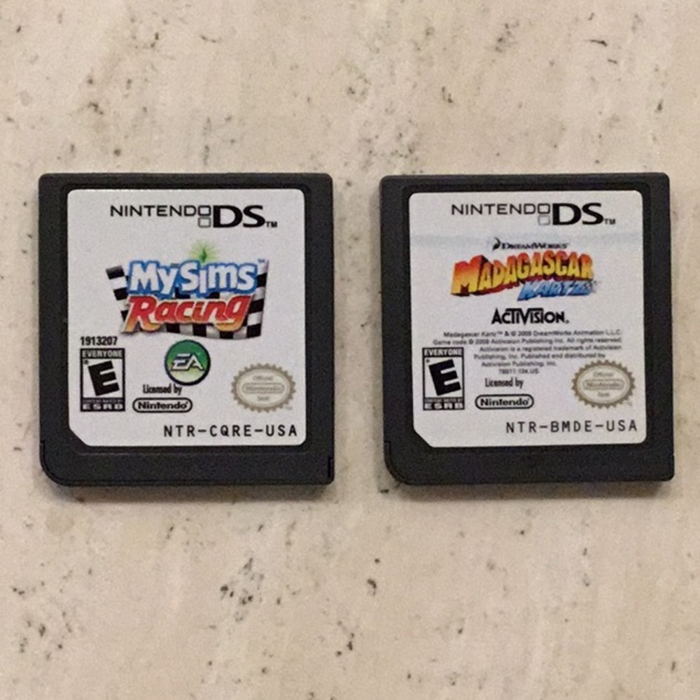 Mysims Racing Nintendo Ds Game & Madagascar Kartz Nin… - Gem